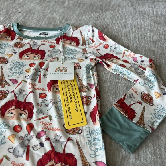 Little Sleepies | Pajamas | 56y Bamboo Bliss Disney Ratatouille Pajamas ...